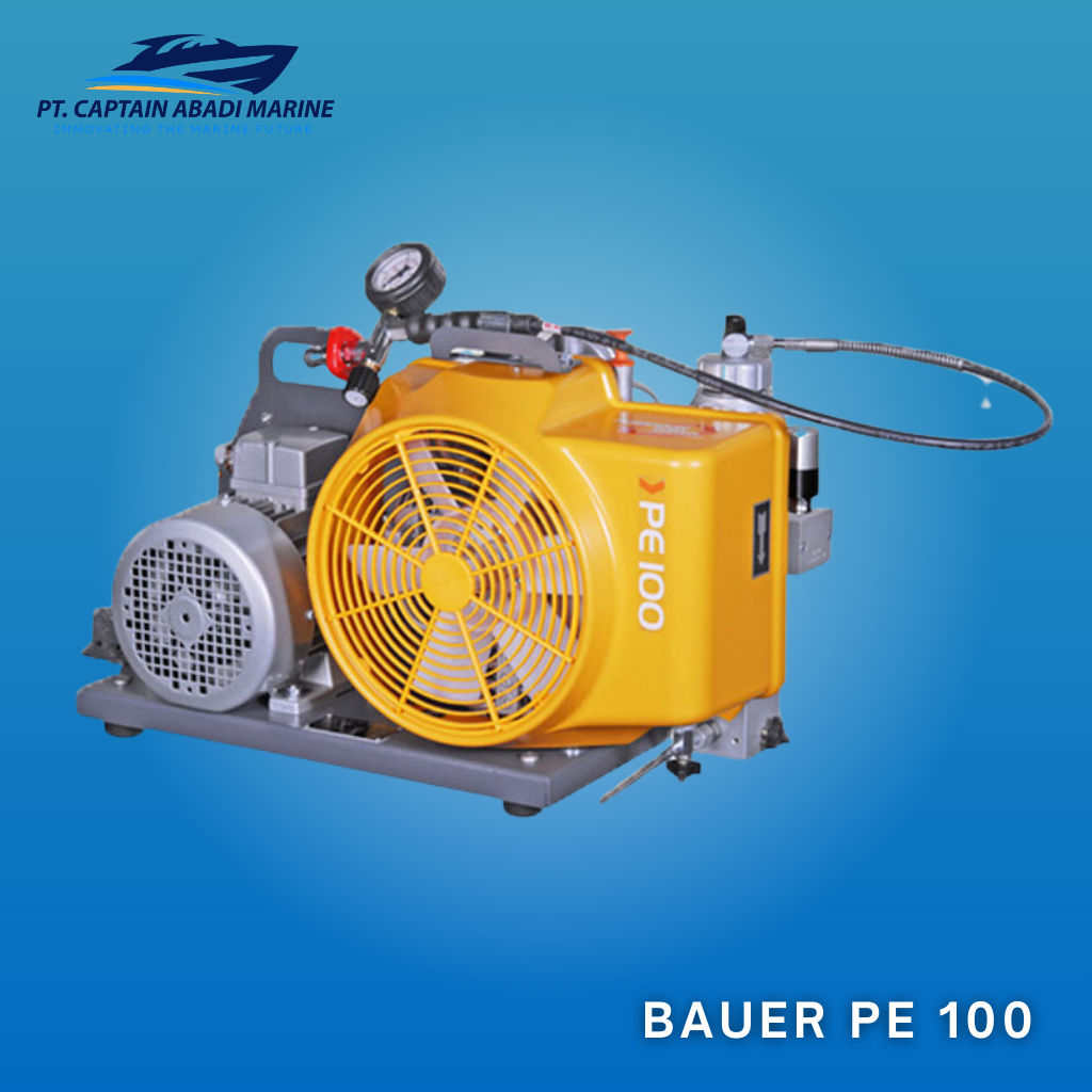 BAUER PE – 100, Breathing Air Compressor – Captain Abadi Marine