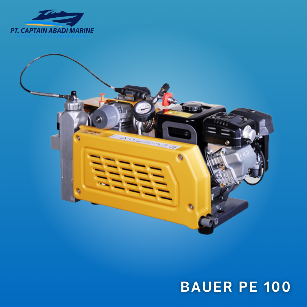 BAUER PE – 100, Breathing Air Compressor – Captain Abadi Marine
