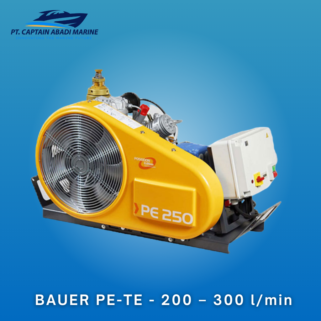 BAUER PE-TE – 200 – 300 l/min, Breathing Air Compressor – Captain Abadi ...