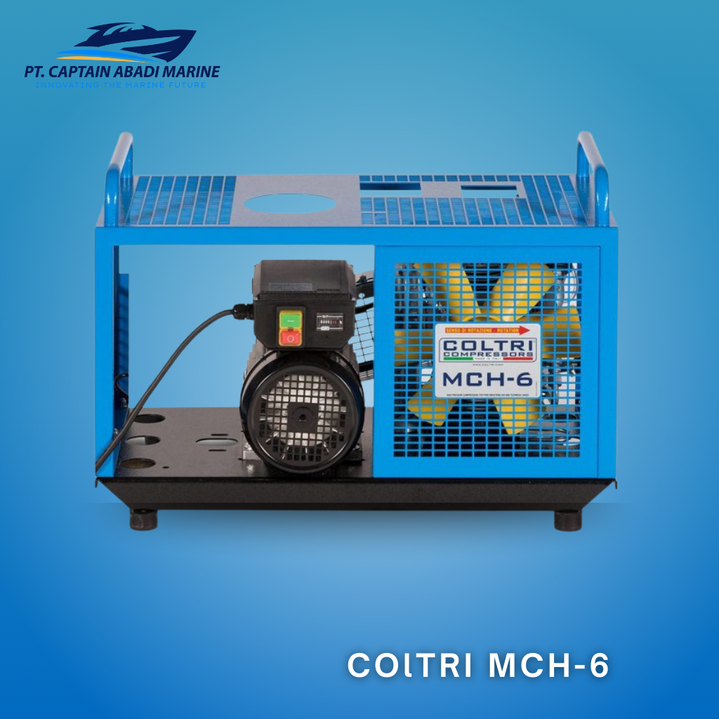 COLTRI COMPRESSOR MCH-6 ET, Breathing Air Compressor – Captain Abadi Marine