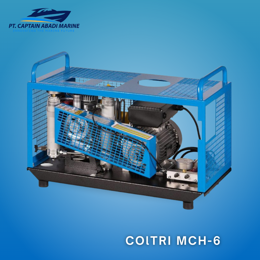 COLTRI COMPRESSOR MCH-6 ET, Breathing Air Compressor – Captain Abadi Marine