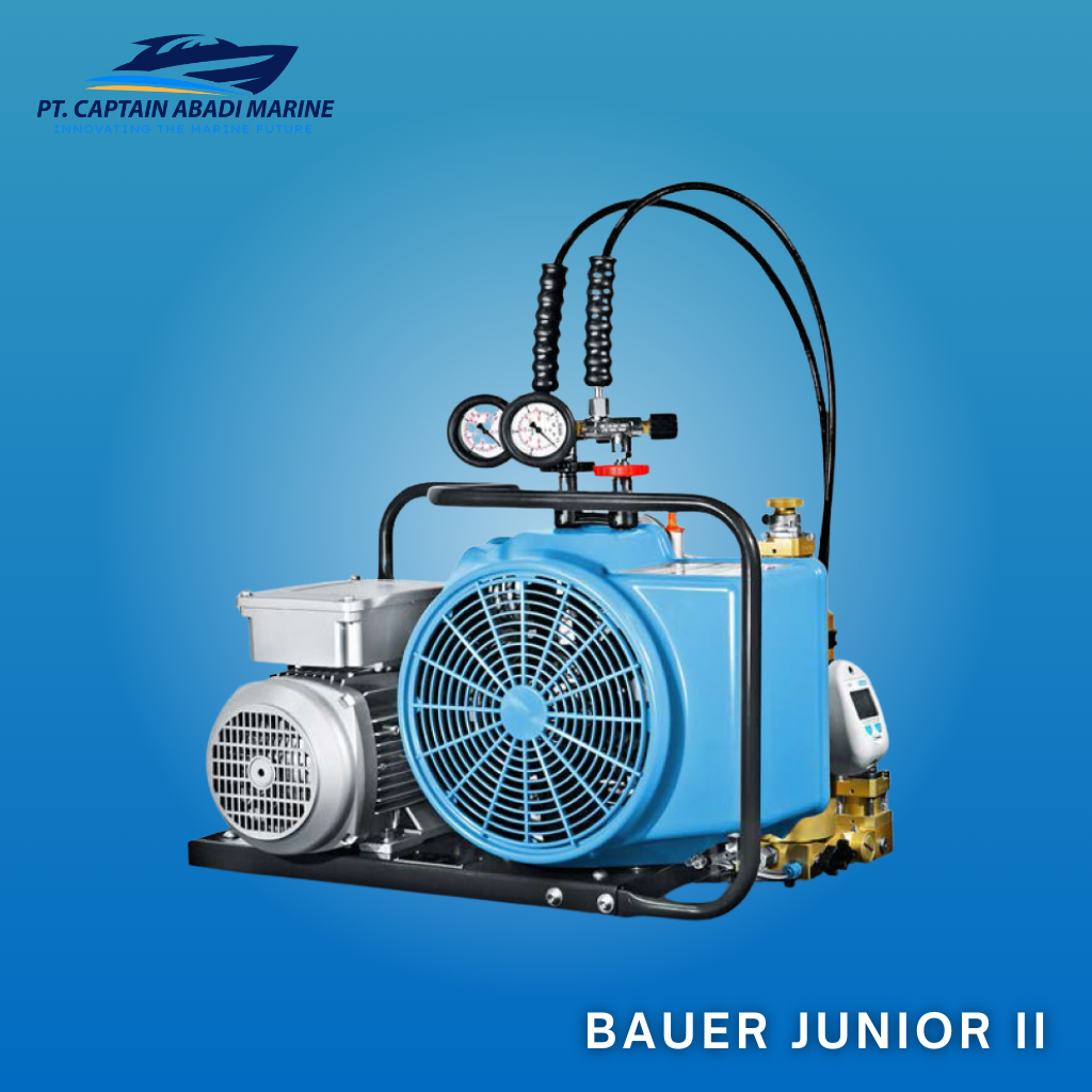 BAUER JUNIOR II, Breathing Air Compressor – Captain Abadi Marine